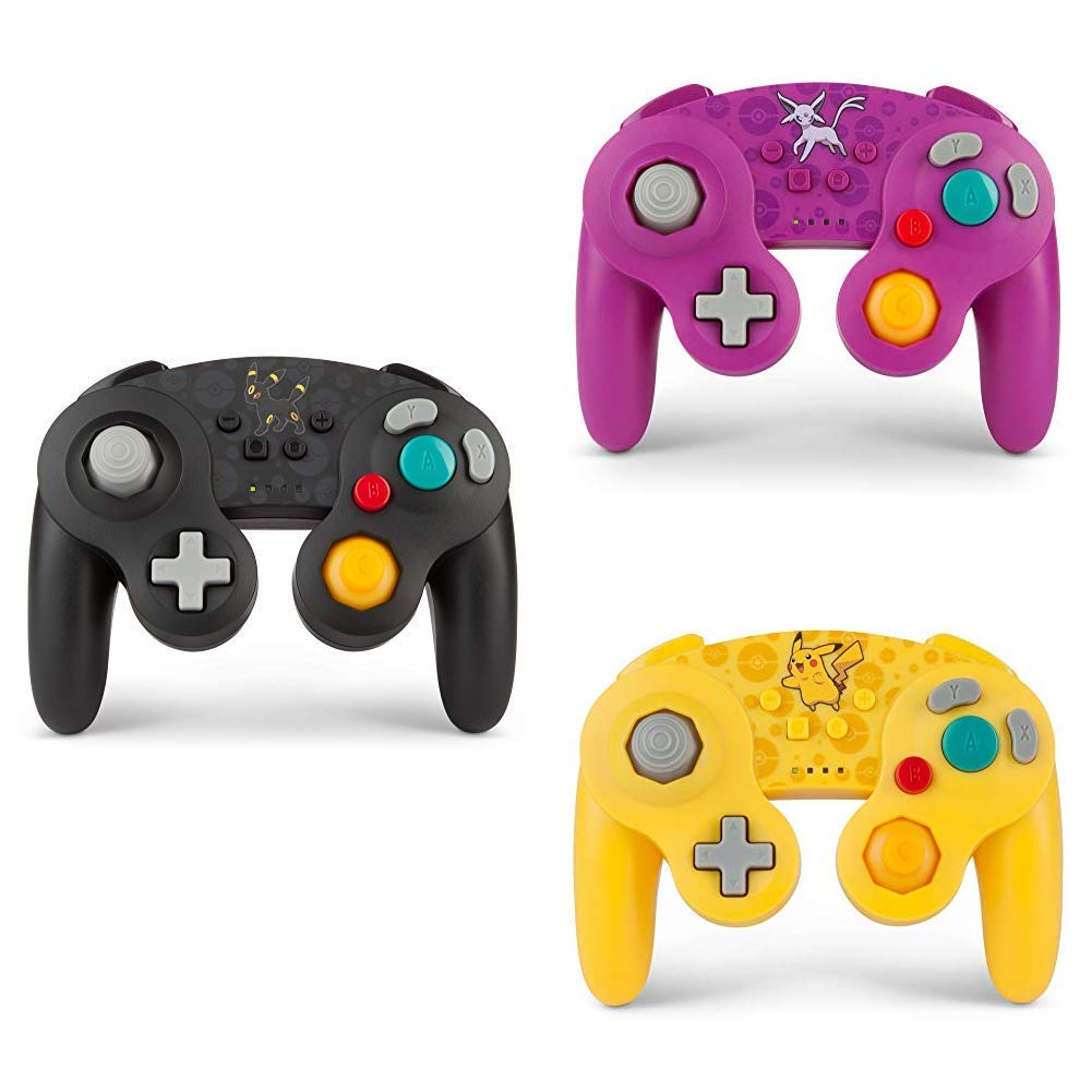 Amazon.com: PowerA Switch Starter Pack (Gamecube Style Wireless ...