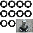 Amazon.com: 10PCS Oil Drain Plug Gasket, M12 Rubber Car Sealing Gasket ...