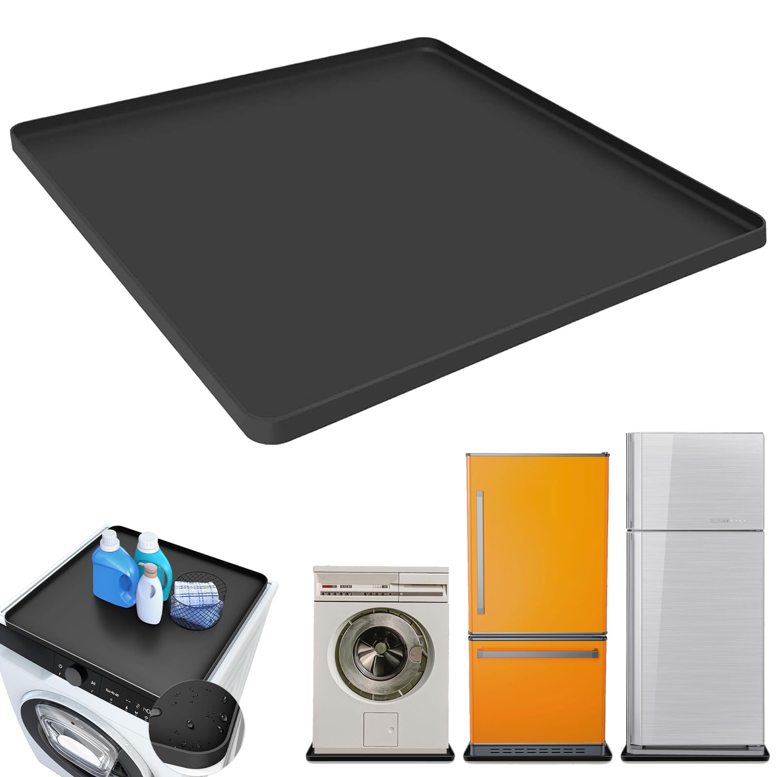 silicone washer and dryer top mat cover?Mini Fridge Silicone Mat with ...