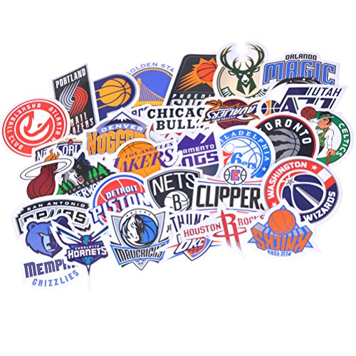 Nba Decal Stickers Basketball Team Logos Licensed Complete