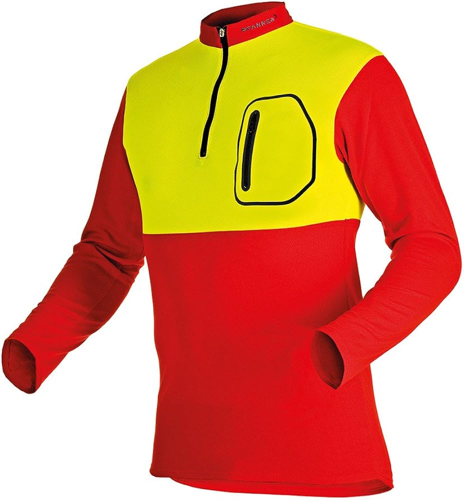Pfanner Funktionsshirt Langarm Forst Cocona Zipp-Neck: Amazon.de: Baumarkt