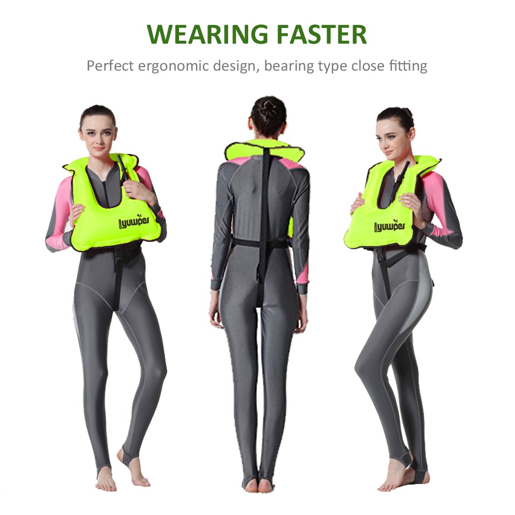 Life Jacket Adult Women Paddle Board IST LJ100 Snorkeling Vest - Online ...