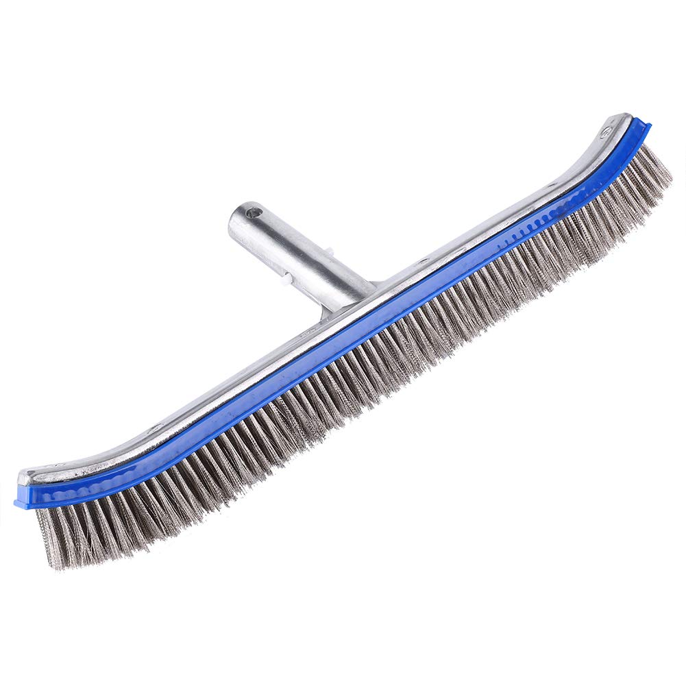 Pool Brush, Aluminum Handle Structure Pool Brushes for Cleaning Pool ...