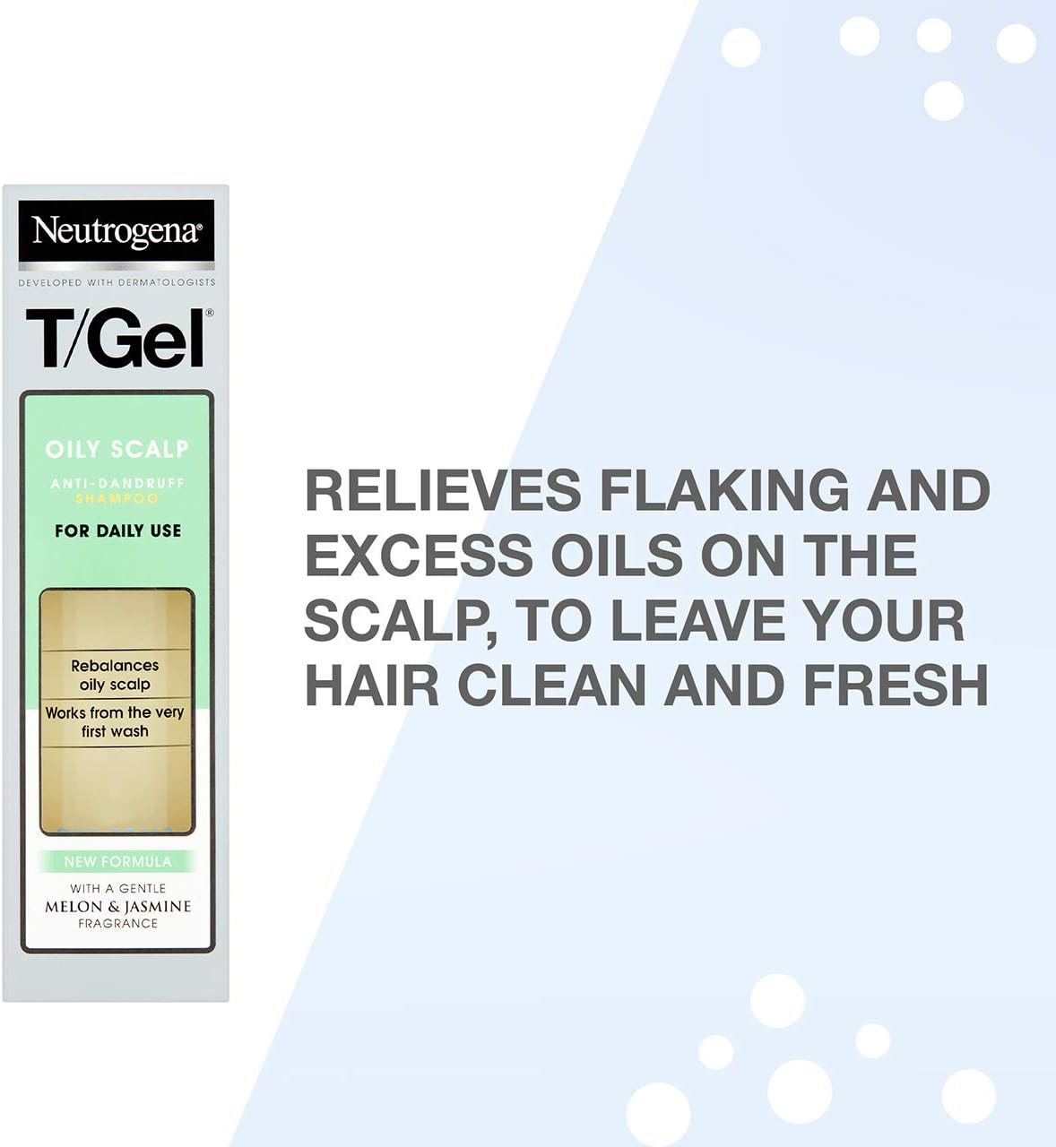 Neutrogena T/Gel Oily Scalp Anti-Dandruff Shampoo – Fights Dandruff ...
