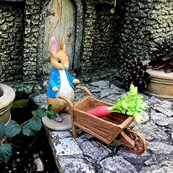 Amazon.com: Beatrix Potter Peter Rabbit Mini Figurine: Home & Kitchen