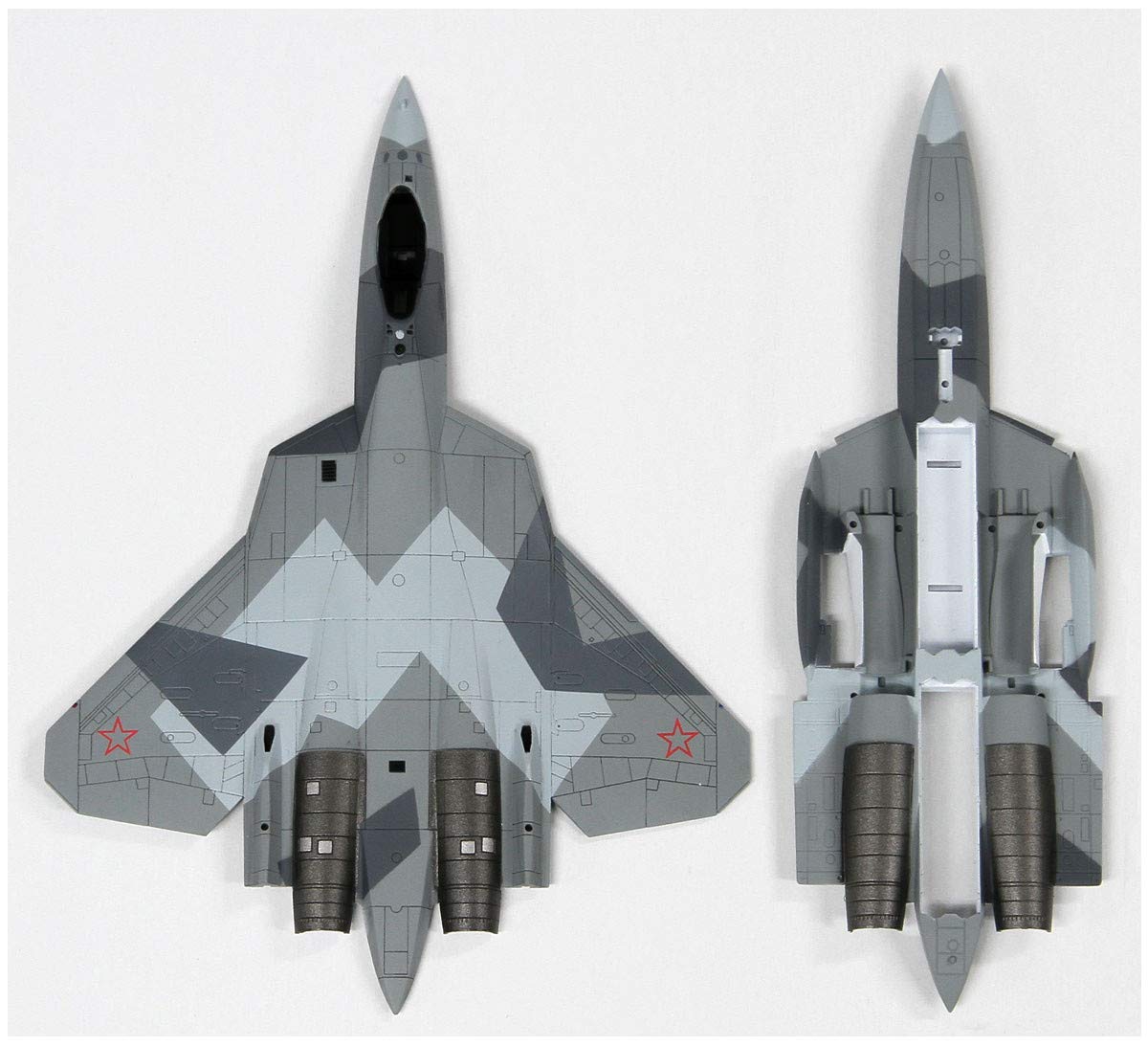 Pit road 1/144 SN Series Russian Air Force fighter Su-57 plastic model ...
