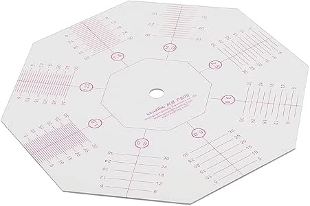 Amazon.com: Octagon Shape Acrylic Quilting Template Patchwork Tailor ...