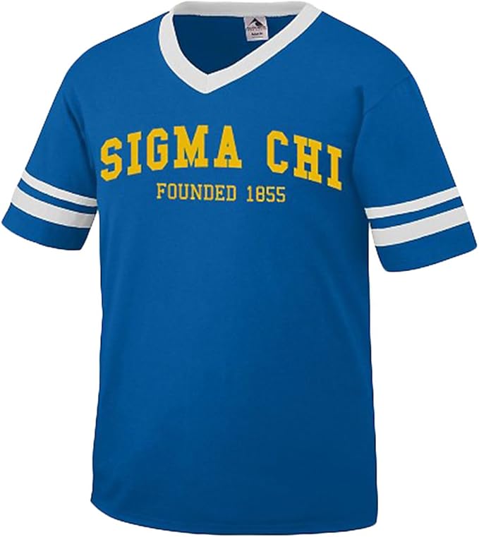 Amazon.com: Sigma Chi Founders Jersey: Clothing