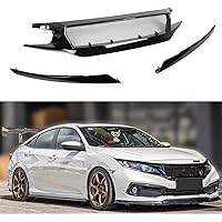 Amazon.com: JS Style High Flow Gloss Black Mesh Performance Replacement ...