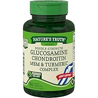 Amazon.com: Nature's Truth DS Glucosamine Chondroitin MSM Complex 90 Tablets : Health & Household