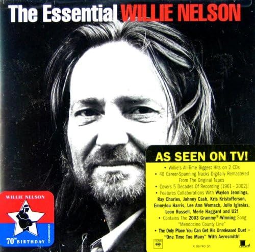The Essential Willie Nelson by Nelson, Willie: Amazon.co.uk: CDs & Vinyl