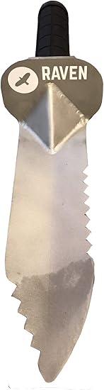 Raven Metal Detecting Digging Spade/Trowel/Tool with Serrated Edge ...