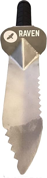 Raven Metal Detecting Digging Spade/Trowel/Tool with Serrated Edge ...