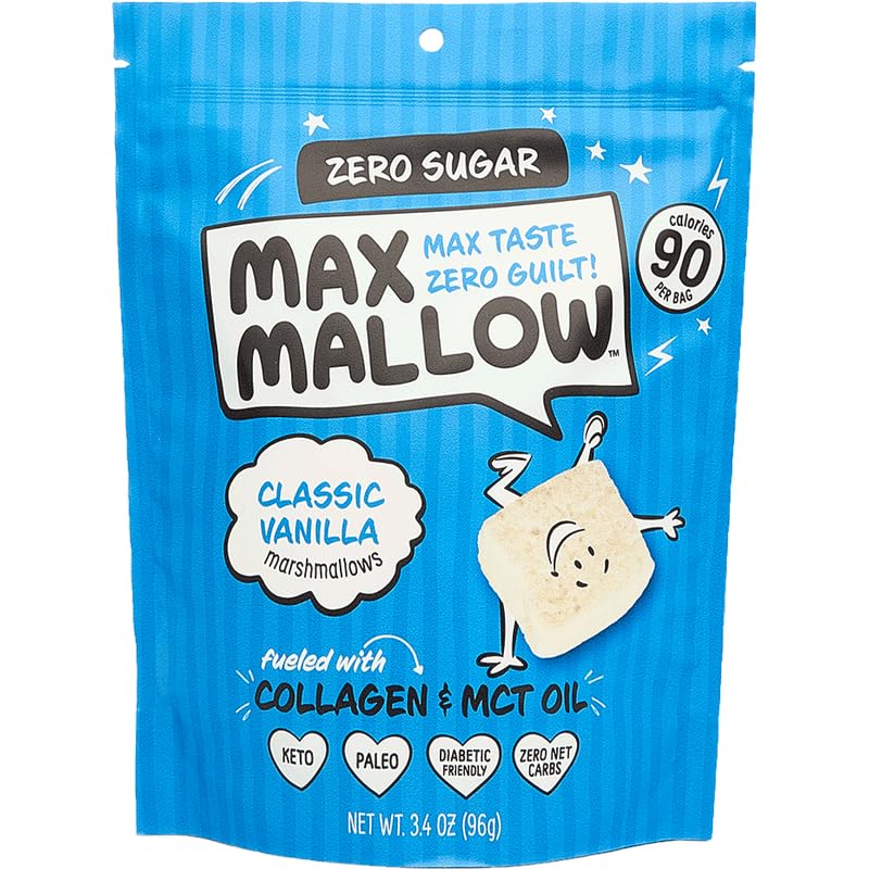Mua Know Brainer Max Mallow Classic Vanilla - Guilt-Free & Zero Sugar ...