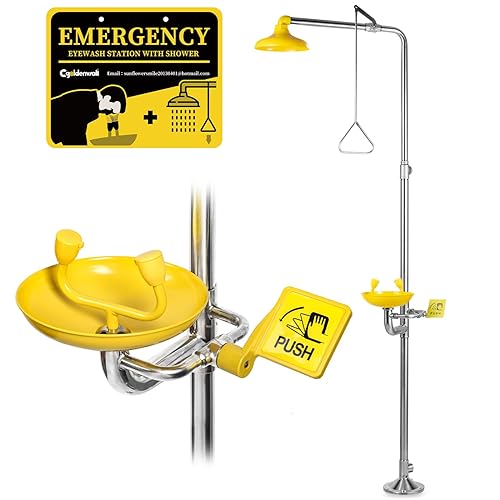 Emergency Shower Buy Ezcasch Eergency Station With Shower Stainless ...