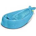 Amazon.com: Skip Hop Baby Bath Tub, 3-Stage Smart Sling Tub, Moby, Blue ...