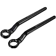 uxcell 2Pcs Offset Box End Ring Type Wrench 27mm 30mm High-carbon Steel ...