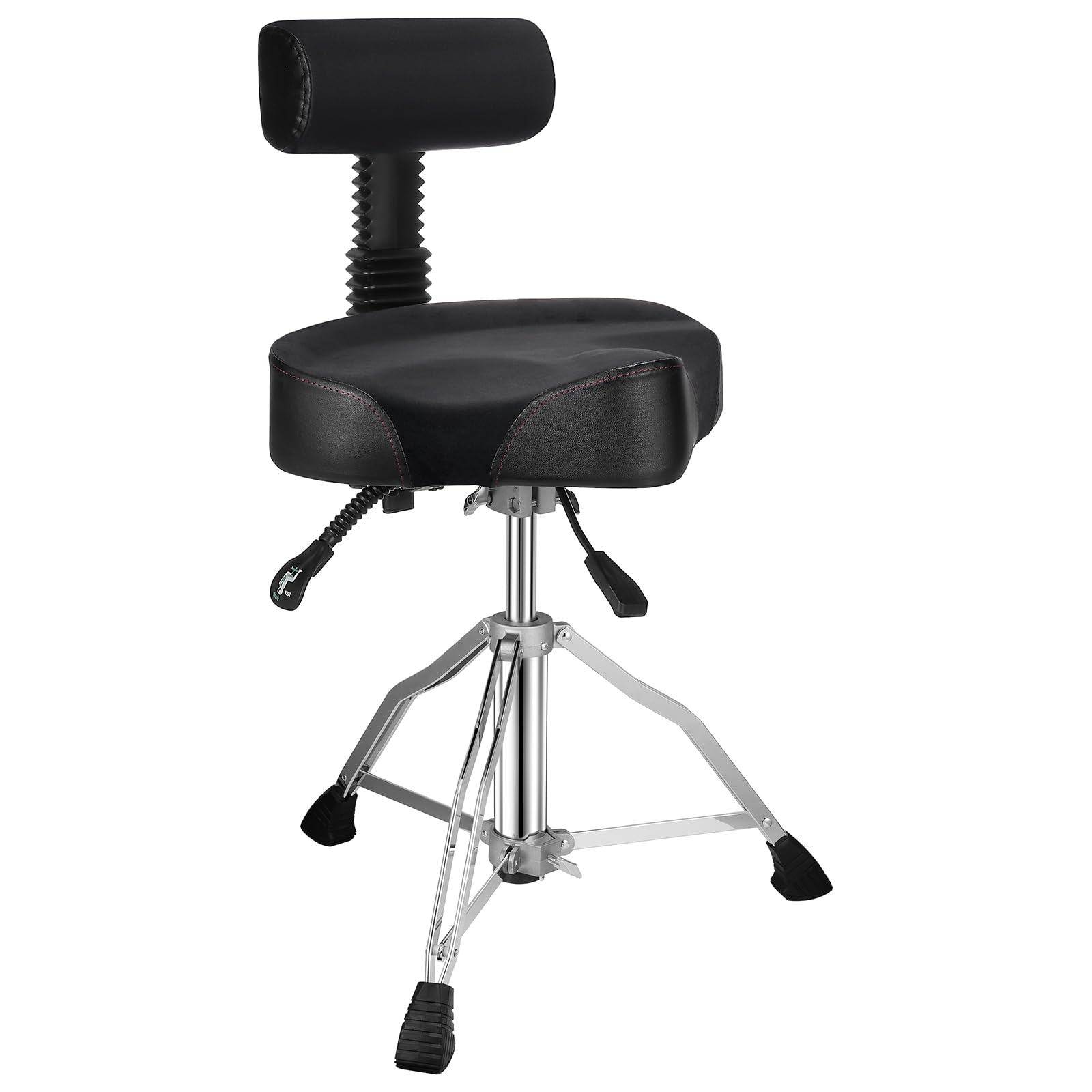 Drum Throne TENTOTEN With Backrest Drum Chair, Portable Drum Stool