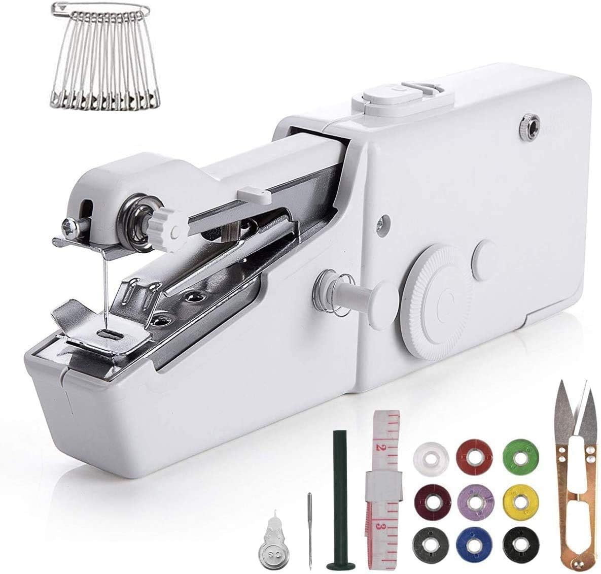 Handheld Sewing Machine, Mini Handy Cordless Portable Sewing Machine ...