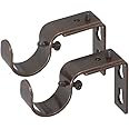 Amazon.com: Ivilon Short Projection Brackets for Curtain Rods - for 1 ...