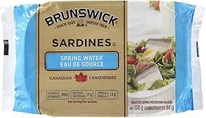 Brunswick Sardines in Water, 18 Count: Amazon.ca: Grocery