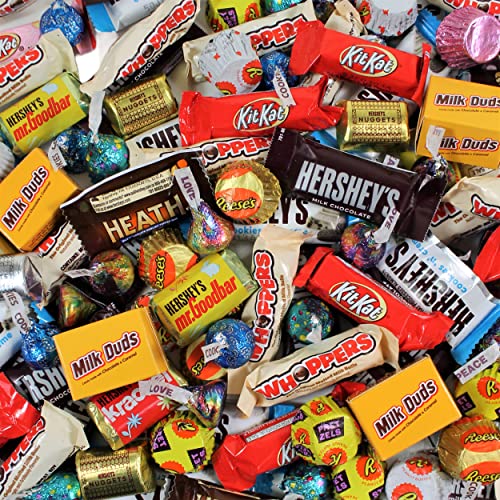 Assorted Chocolate Candy Variety Pack - 2 Lb - Bulk Candy Chocolate Mix ...
