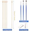 Blulu Wand Making Kit Wizard's Wands DIY Craft kit and Paintbrushes, 5 ...