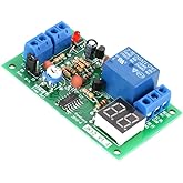 Amazon.com: DROK 12 Volt Timer Relay, 0.1s to 999min 50mA 4-Mode On-Off ...