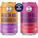 Amazon.com : Health-Ade Kombucha Tea Organic Drink, Fermented Tea with ...
