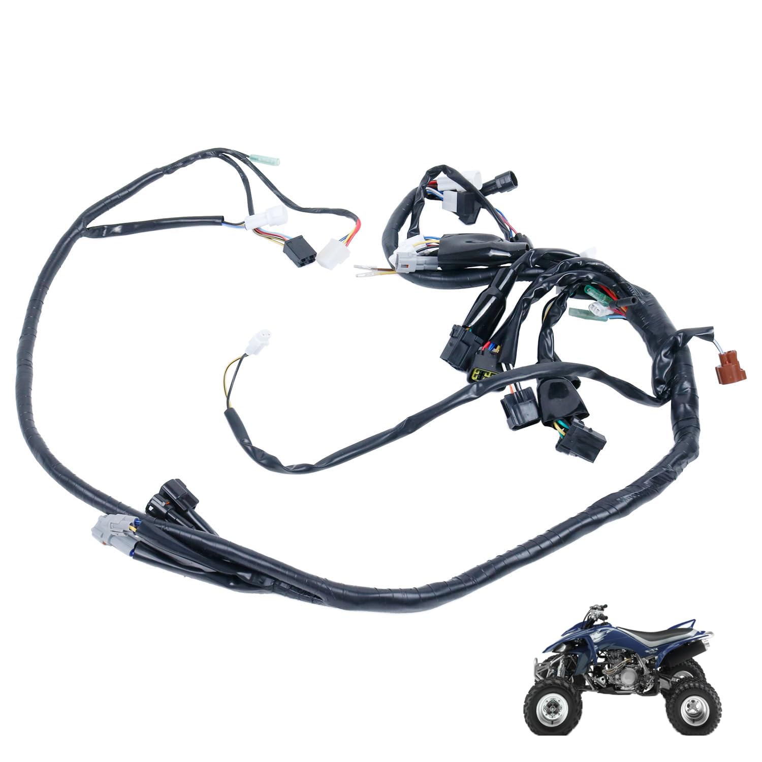 Dowfane Wire Harness 5D3-82590-00-00 Compatible with Yamaha YFZ450 YFZ 450 2007 2008 2009 for ...