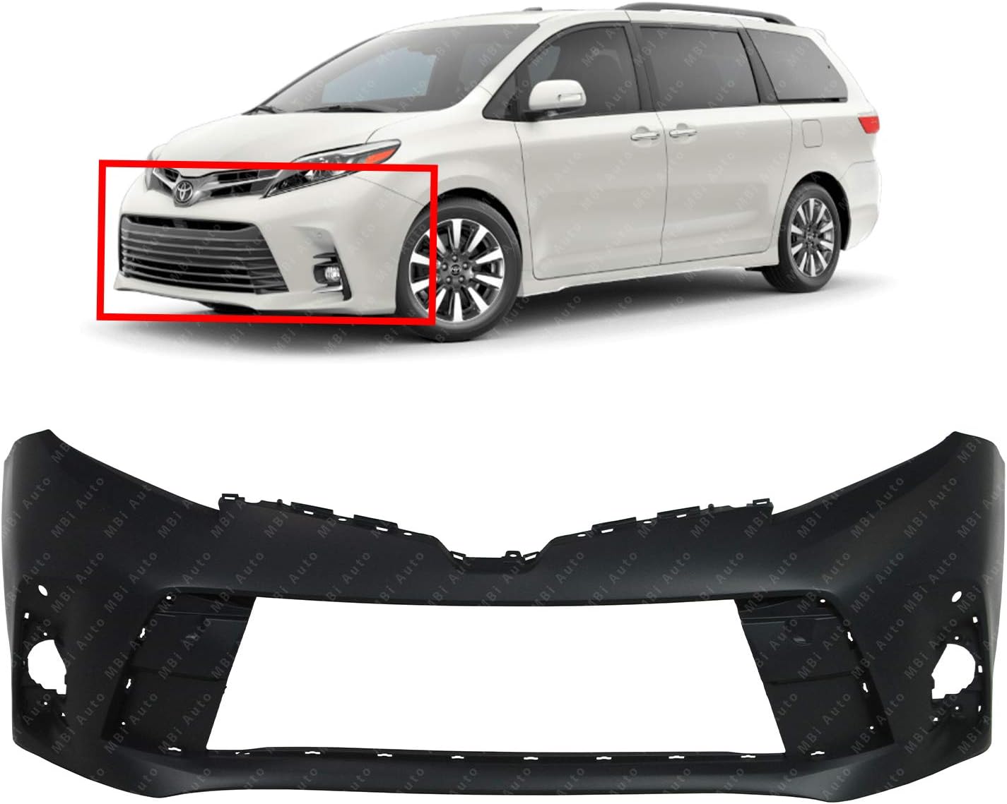 Amazon.com: BUMPERS THAT DELIVER - Primered, Front Bumper Cover Fascia ...