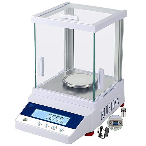 RUISHAN 300g x 1mg Lab Analytical Balance Scale | 0.001g High Accuracy ...