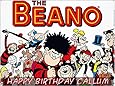 A4 The Beano Edible Icing Birthday Cake Topper: Amazon.co.uk: Kitchen ...