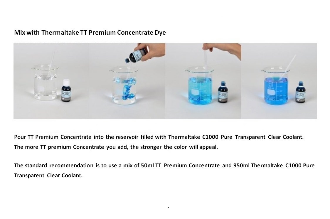 Mua C1000 1000ml Pure Transparent Pre-mixed Clear Coolant Cooling CL ...