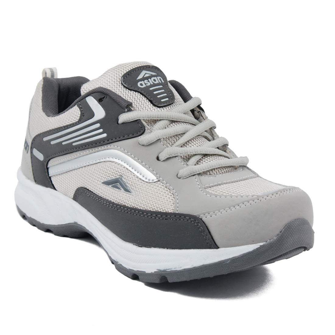 Buy Asian Shoes Future-01 Men's Light Grey Dark Grey Sport Shoe-9Uk at ...