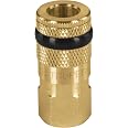 Truper COPLE-HEM-1/4, Cople de latón, cuerda 1/4 NPT, hembra : Amazon ...