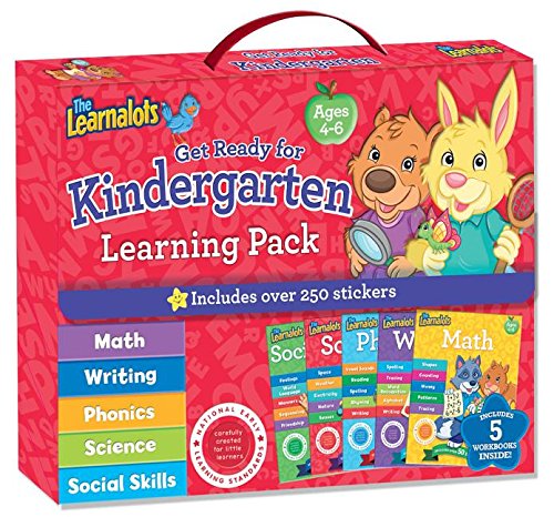 Get Ready for Kindergarten Learning Pack Ages 4-6: Includes Over 250 ...