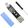 Amazon.com: ELUTENG M.2 to USB Adapter Dual Protocol M.2 NVME SATA Hard Drive USB3.1 Gen2 10Gbps ...