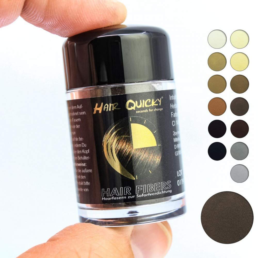 Buy Hair Quicky® Premium Hair Fibers Powder Filler Thickener, instant ...