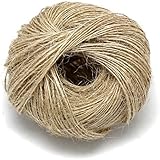 Amazon.com : TIAMALL 300 Feet Natural Jute Twine Gift Twine String ...