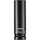 PIERKRL 1/2 Inch Drive 15mm Deep Impact Socket, Made with Heat-Treated ...