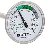 Amazon.com : Compost Thermometer - Cate's Garden Premium Stainless ...