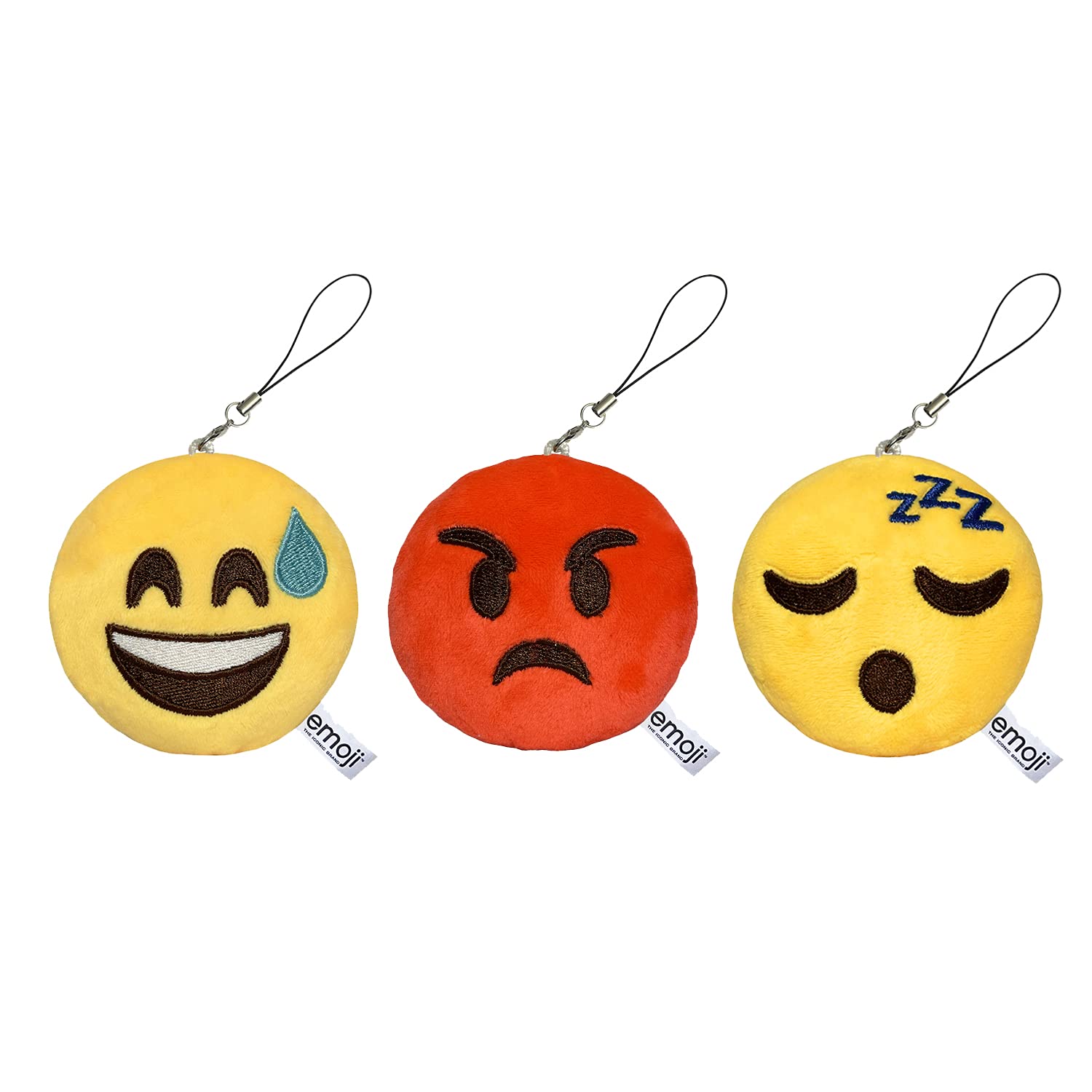 Mua EvZ Emoji Iconic Emoticon Cushion Stuffed Plush Cute Soft Keychain ...