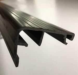 Trim-to-Fit Fixed Vinyl Sill Cap Replacement Threshold 36.5" Single in ...