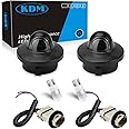 Amazon.com: KDM LED License Plate Light Connector Socket Wiring Harness ...