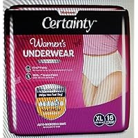 Amazon.com: Walgreens Certainty Women's Underwear, Maximum Absorbency X ...