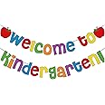 Amazon.com: Welcome To Kindergarten Banner First Day of kindergarten ...