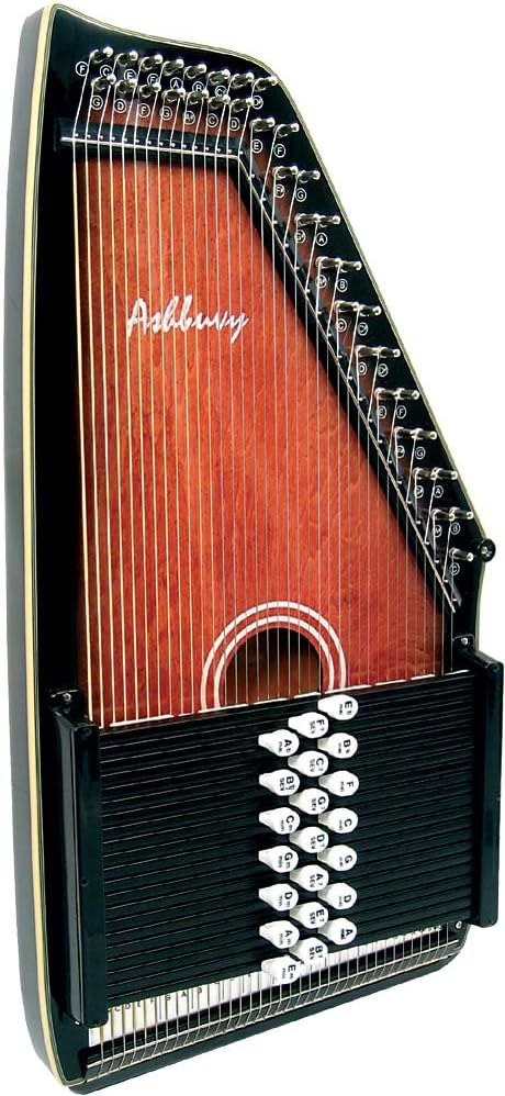 Ashbury 21 Bar Deluxe Autoharp: Amazon.co.uk: Musical Instruments