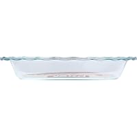 Amazon.com: Pyrex Easy Grab 9.5" Glass Pie Plate: Pie Pans: Home & Kitchen