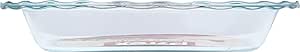 Amazon.com: Pyrex Easy Grab 9.5" Glass Pie Plate: Pie Pans: Kitchen ...